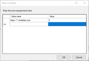 Add Site to Trusted Sites Zone with Group Policy – Corey's vBlog